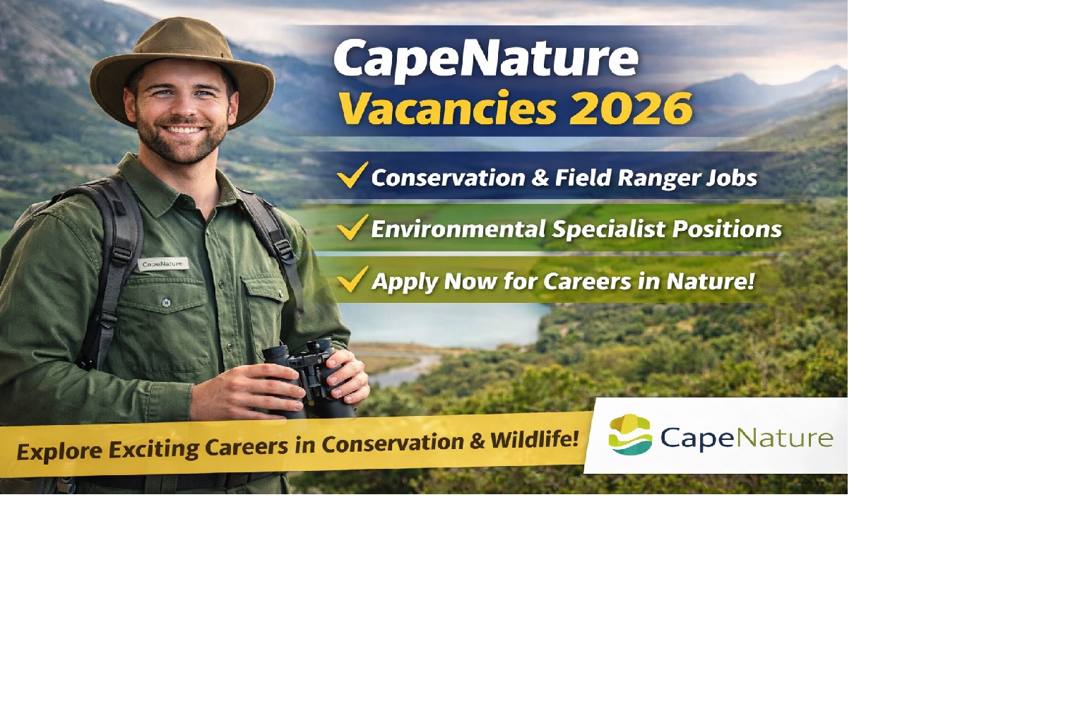 CapeNature Vacancies 2026: Latest Environmental and Conservation Jobs ...