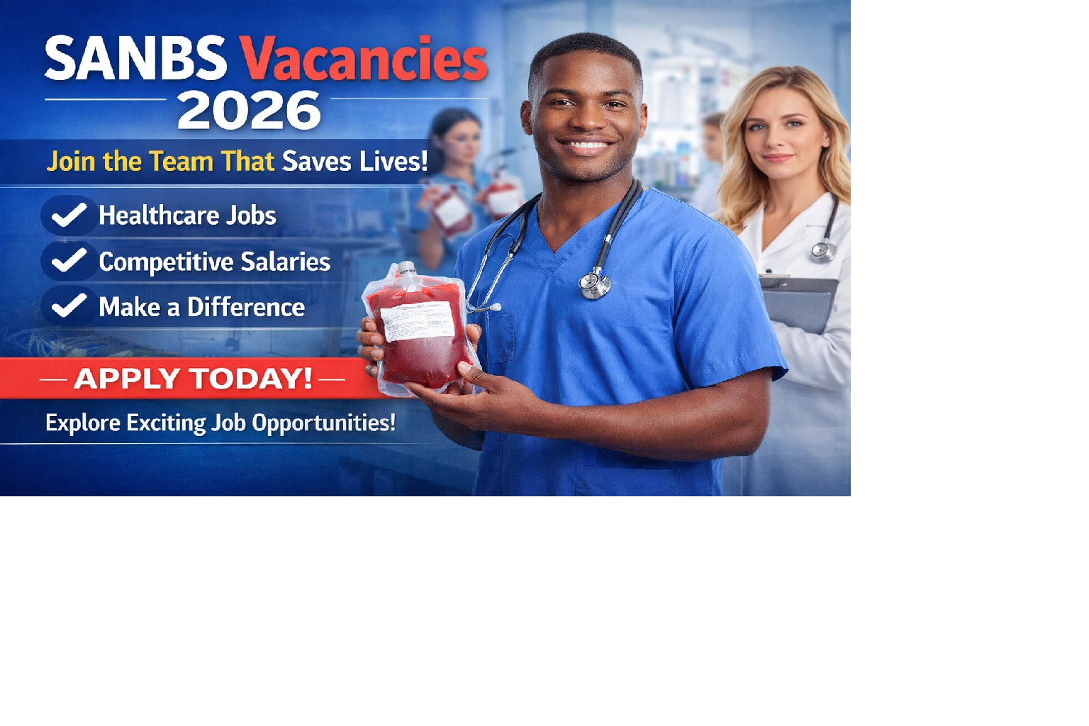 SANBS Vacancies 2026 Latest Job Opportunities, Requirements & How to ...