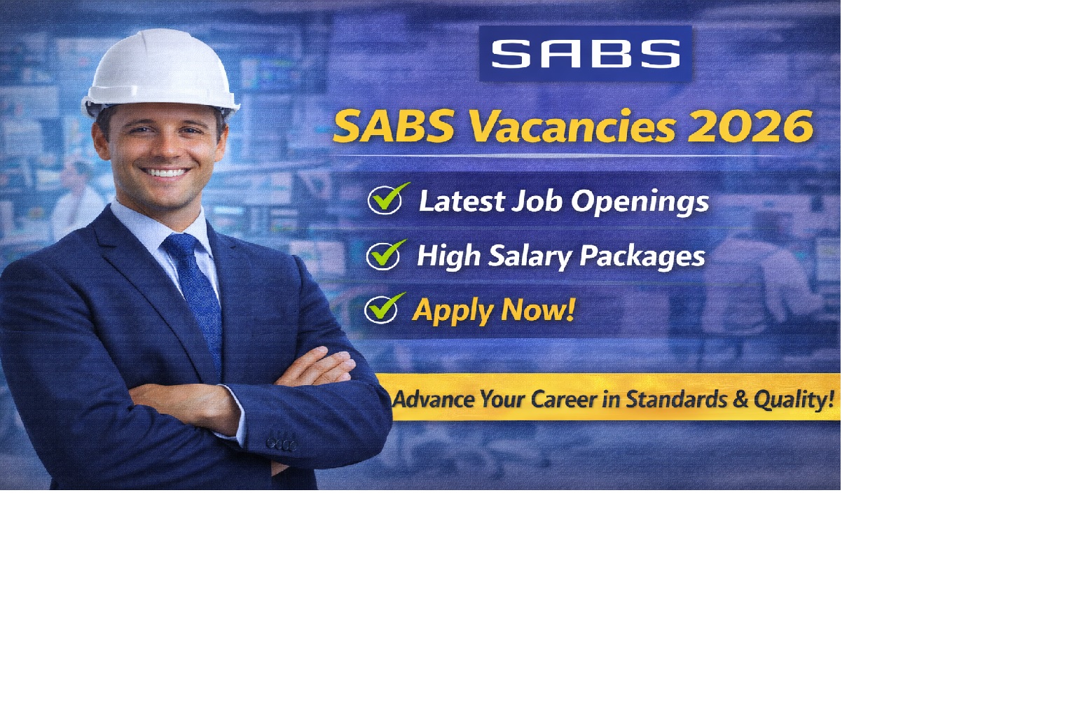 SABS Vacancies 2026: Latest Job Opportunities at South African Bureau ...