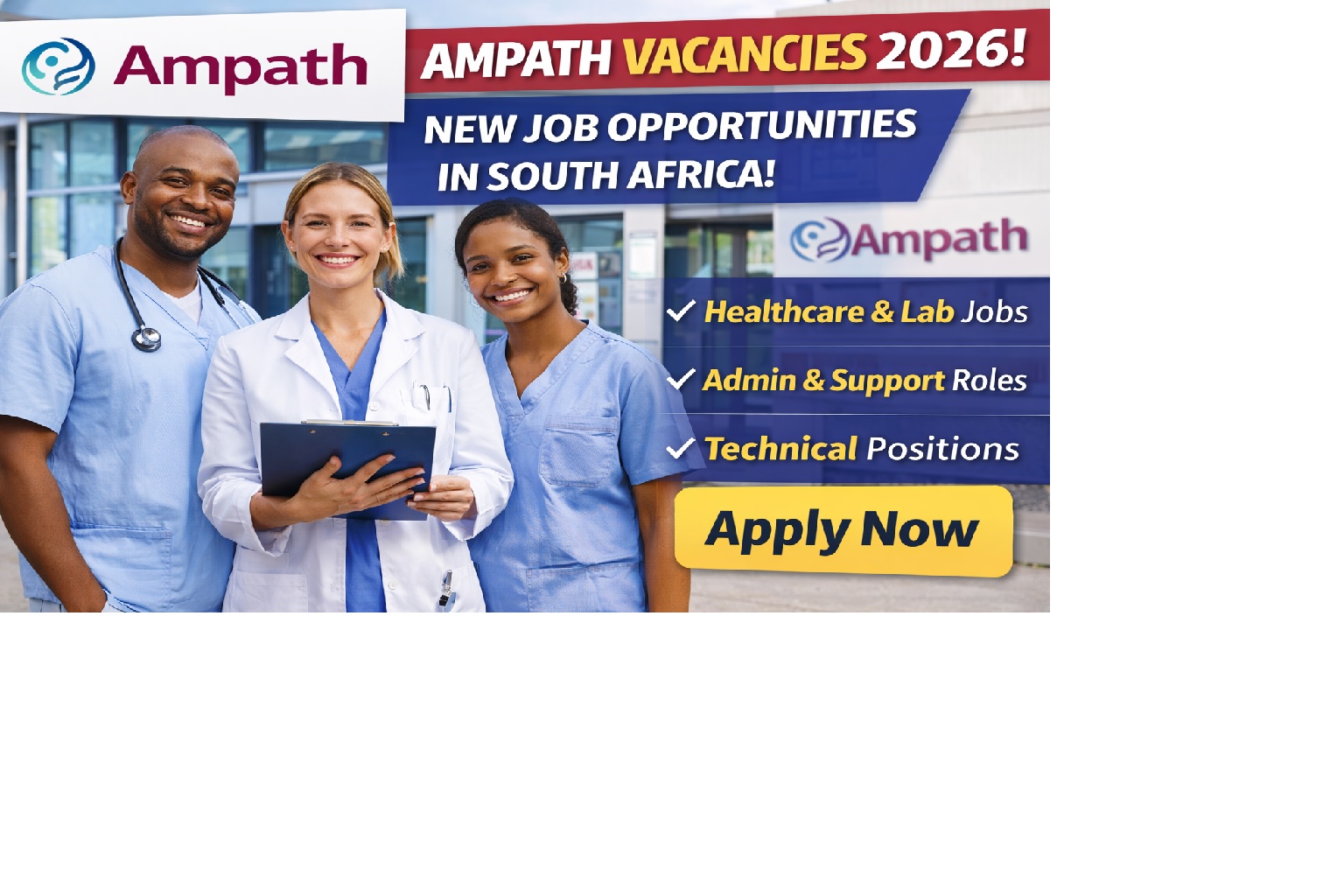Ampath Vacancies 2026 Apply for Healthcare Jobs in South Africa ...