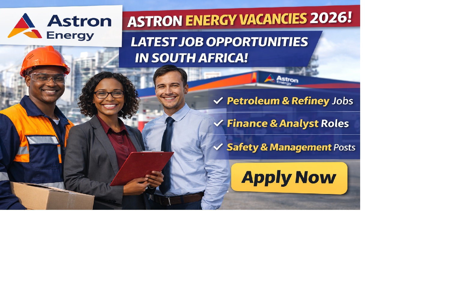 Astron Energy Vacancies 2026 South Africa Job Guide - Jobdogs Co ZA