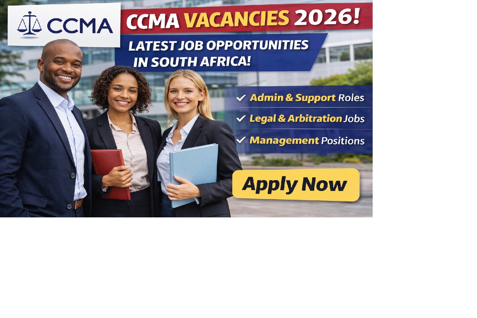 CCMA Vacancies 2026 Latest Government Job Opportunities in South Africa ...