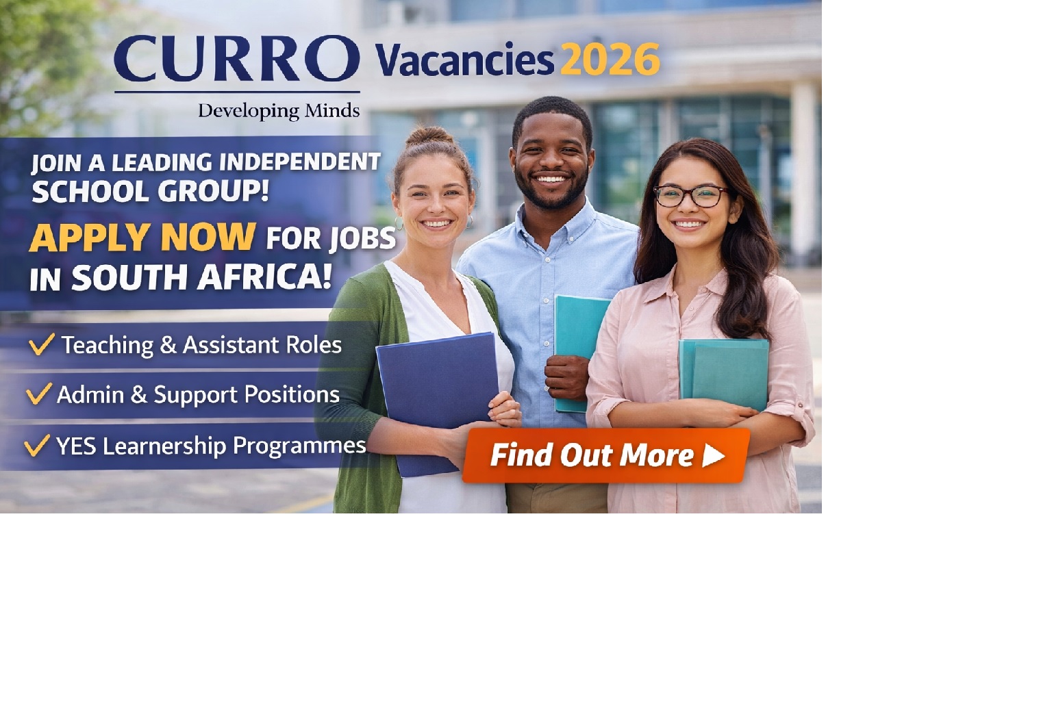 Curro Vacancies 2026 Full Guide to Jobs, Learnerships & How to Apply ...
