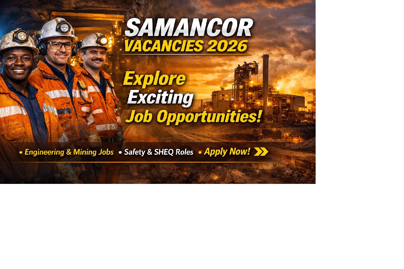 Glencore Vacancies 2026 Latest Jobs, Eligibility, Salary & How to Apply ...