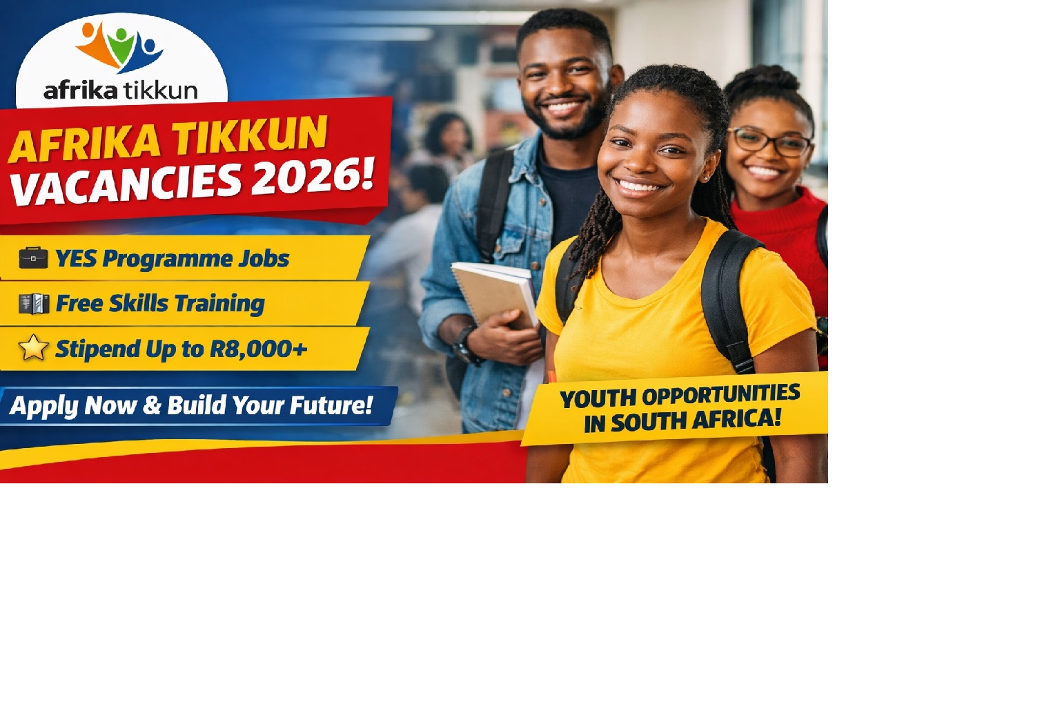 Afrika Tikkun Vacancies 2026 Apply Online for Latest Job Opportunities ...