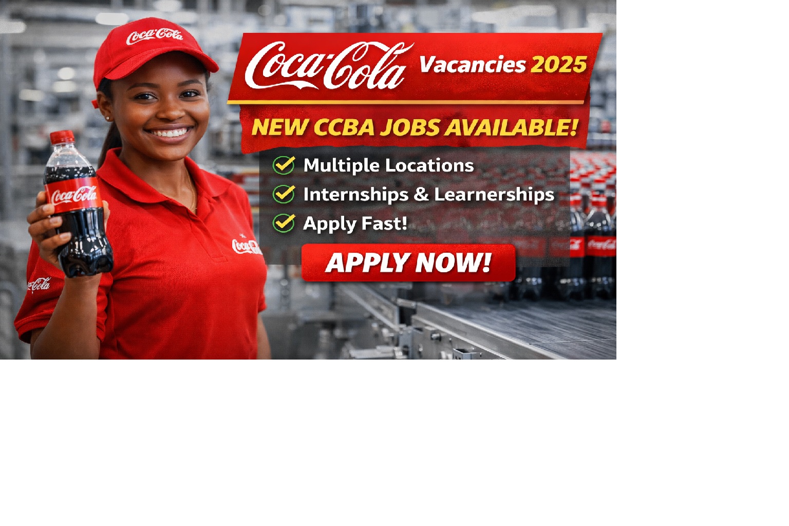 Coca-Cola Vacancies 2026 Latest CCBA Jobs You Can Apply for Today ...