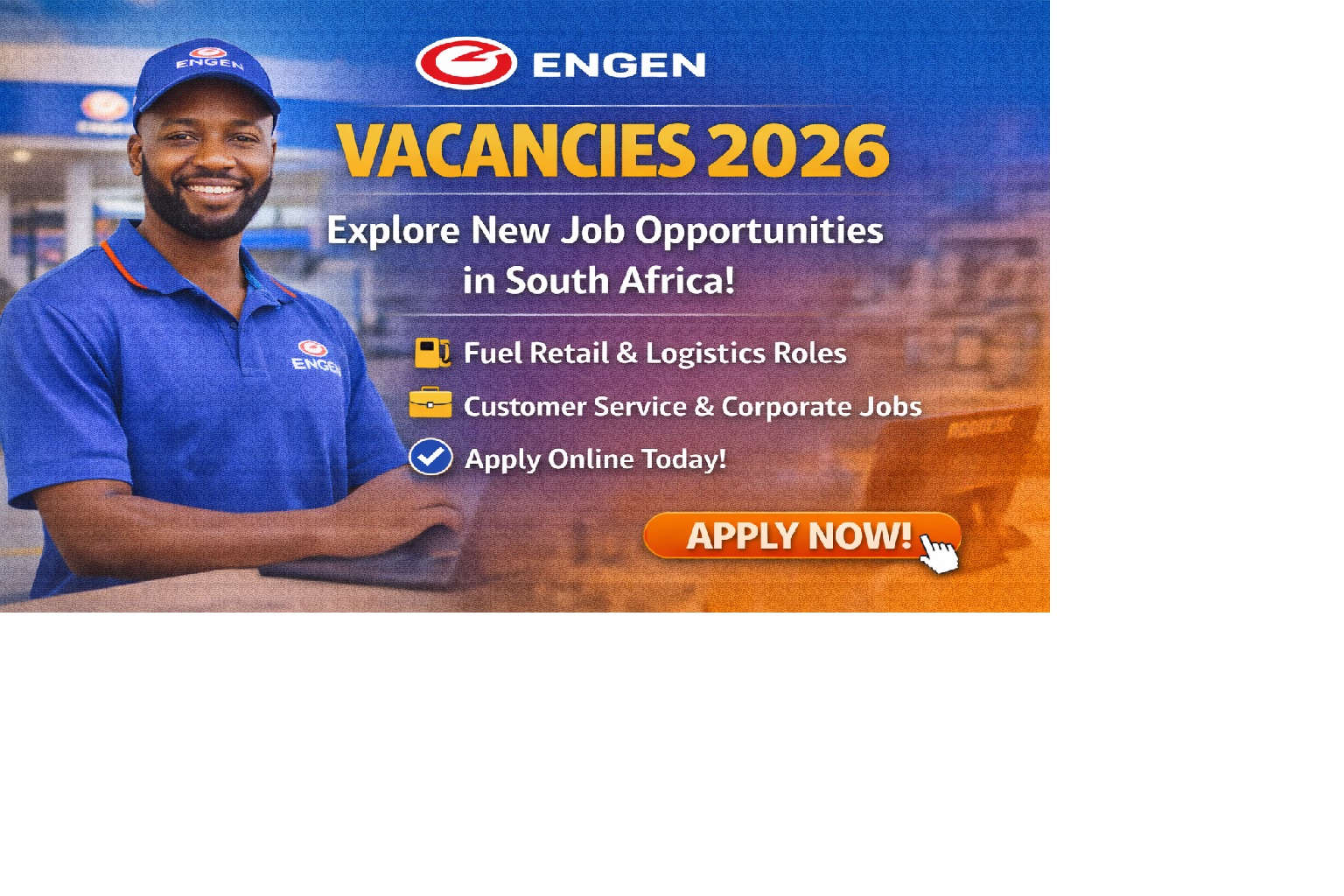 Engen Vacancies 2026: Latest Job Opportunities in South Africa - Jobdogs Co ZA