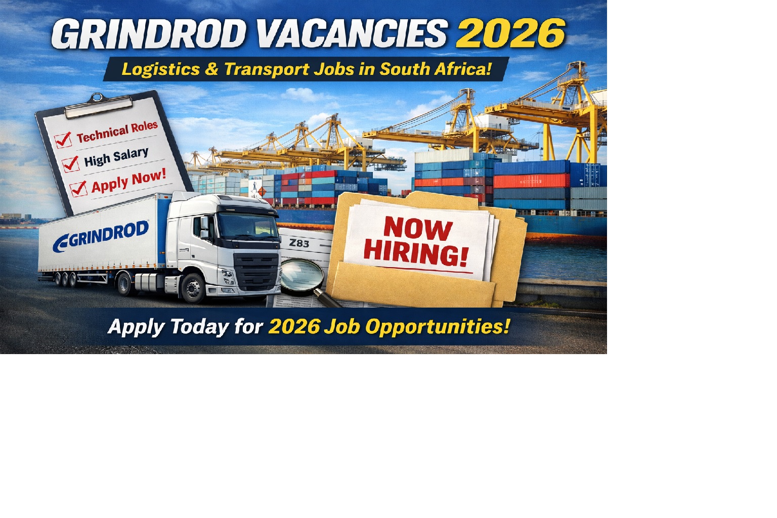 Grindrod Vacancies 2026: Latest Logistics and Transport Job ...