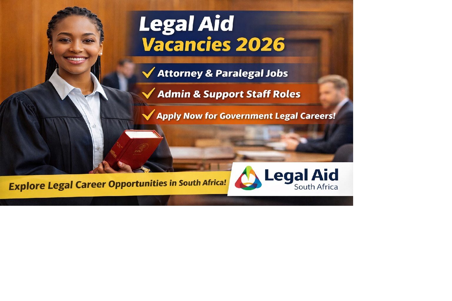 Legal Aid Vacancies 2026 Latest Government Legal Jobs in South Africa ...