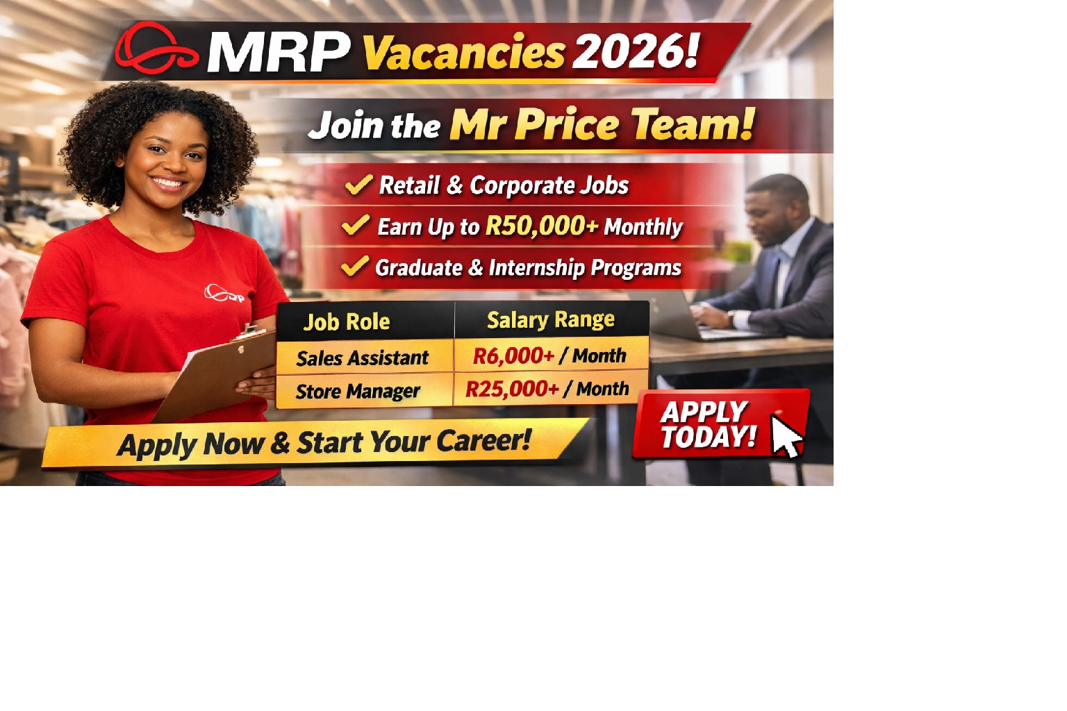 MRP Vacancies 2026 Mr Price Careers, Salary, Requirements & How to ...