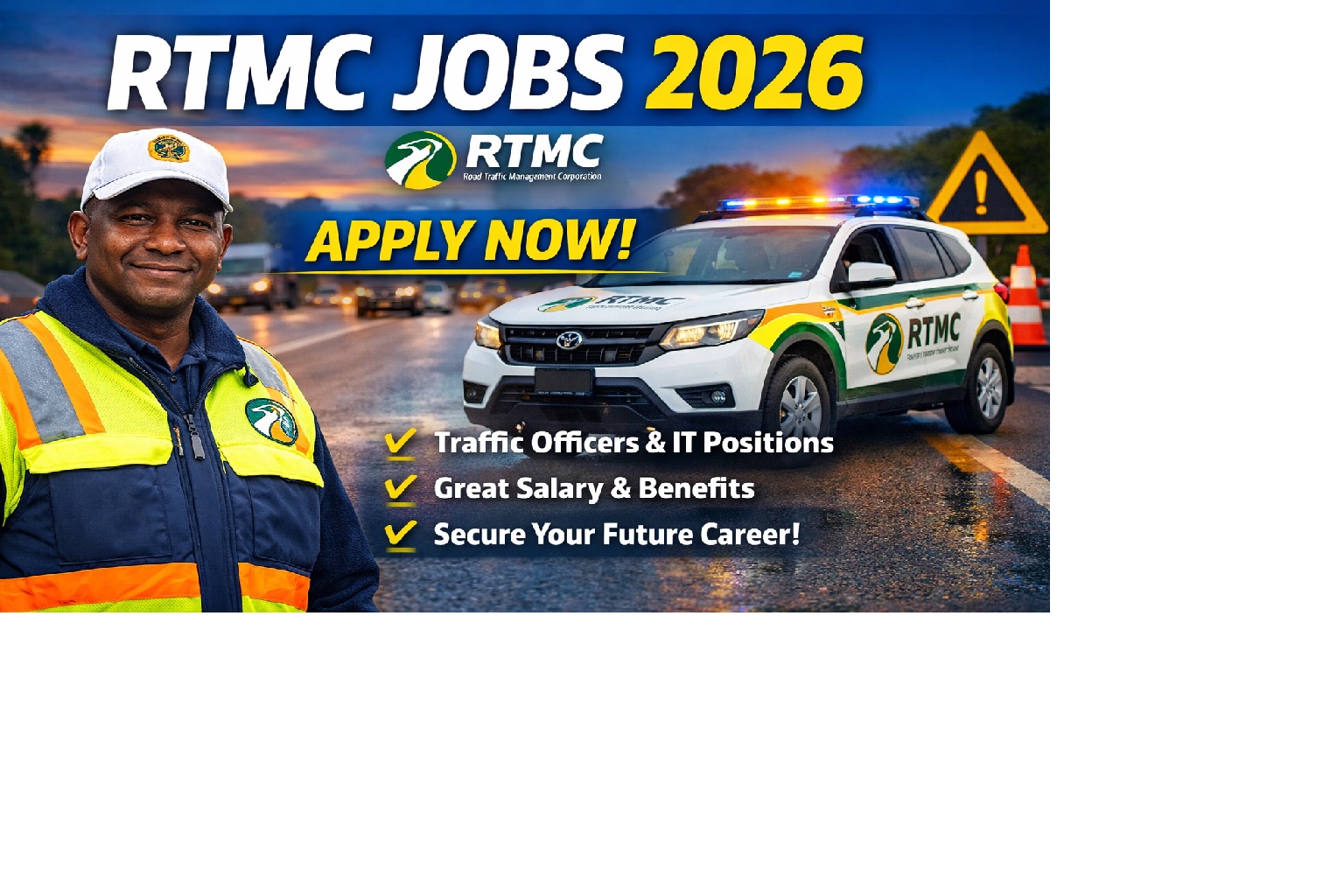 RTMC Vacancies 2026 Latest Road Traffic Management Corporation Jobs in ...