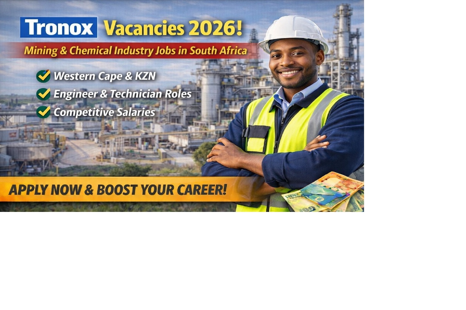 Tronox Vacancies 2026: Latest Mining & Chemical Industry Jobs in South ...