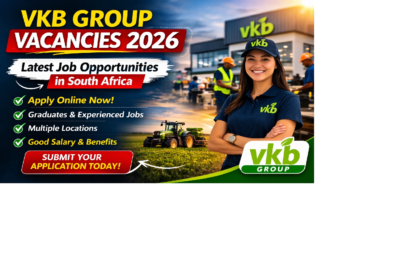 VKB Group Vacancies 2026: Latest Job Opportunities in South Africa ...